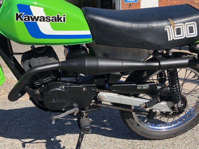 KAWASAKI KE100 (1976-2001) PREDATOR PERFORMANCE EXHAUST SYSTEM ...