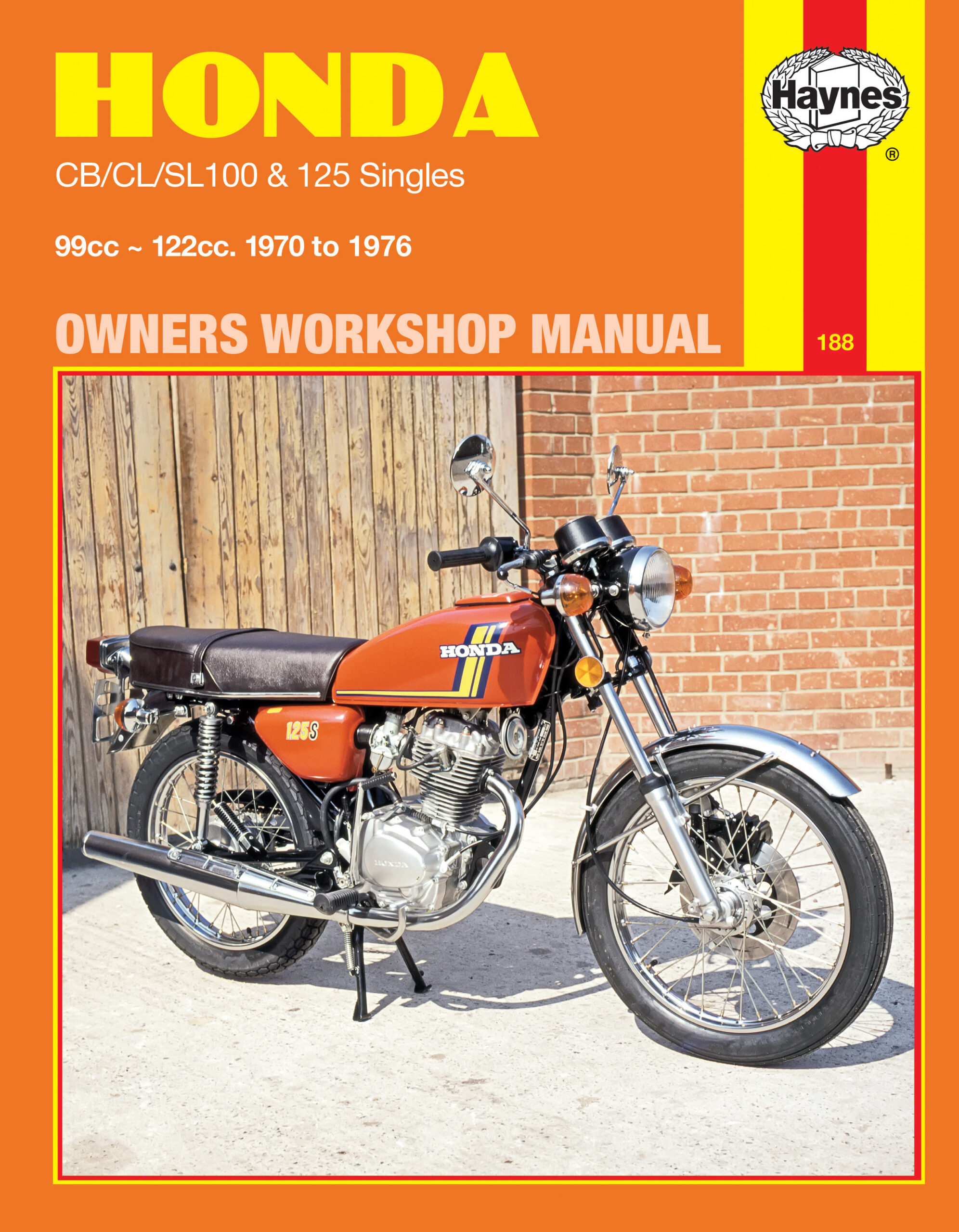 Honda CB100, CL100, SL100, CB125S, CB125J, CL125 70-76 HAYNES WORKSHOP ...