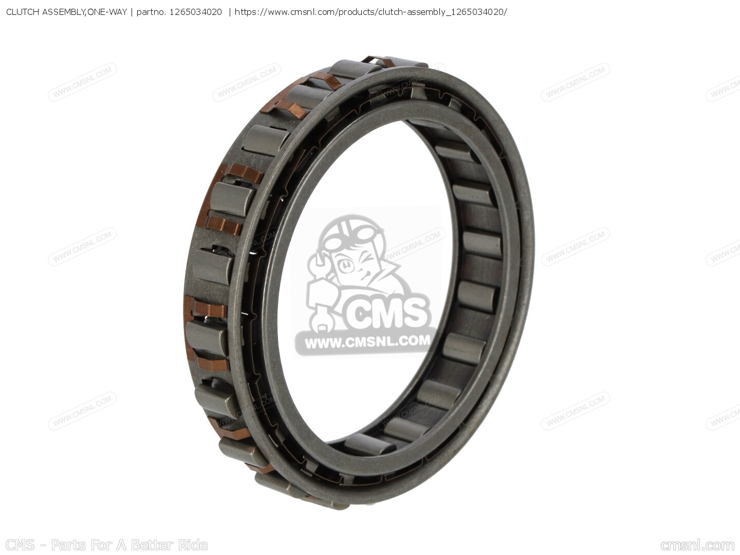 SUZUKI GT550 (1972-77) STARTER CLUTCH ASSEMBLY,ONE-WAY (GENUINE 12650 ...