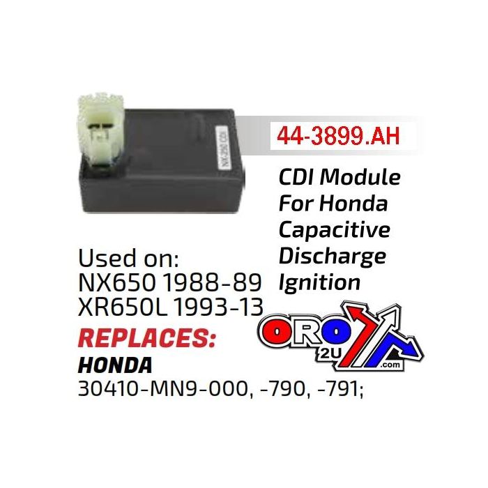 Honda NX650 1988-89, XR650L 1993-13, CDI BOX MODULE - Motorcycle & Moped Parts UK