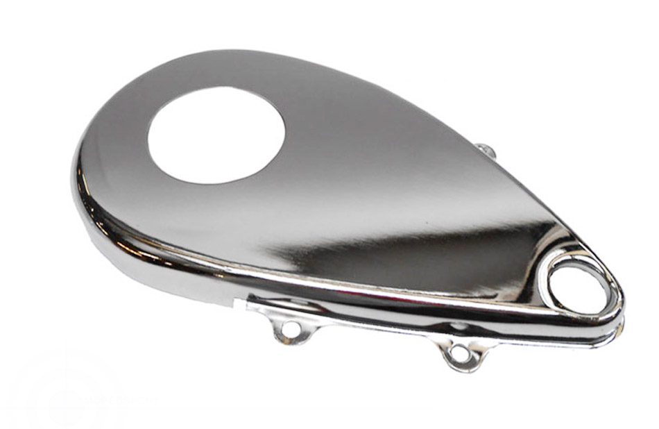 YAMAHA FS1, FS1-E, FS1-E DX PEDAL CHAIN GUARD (EGG COVER) CHROME ...