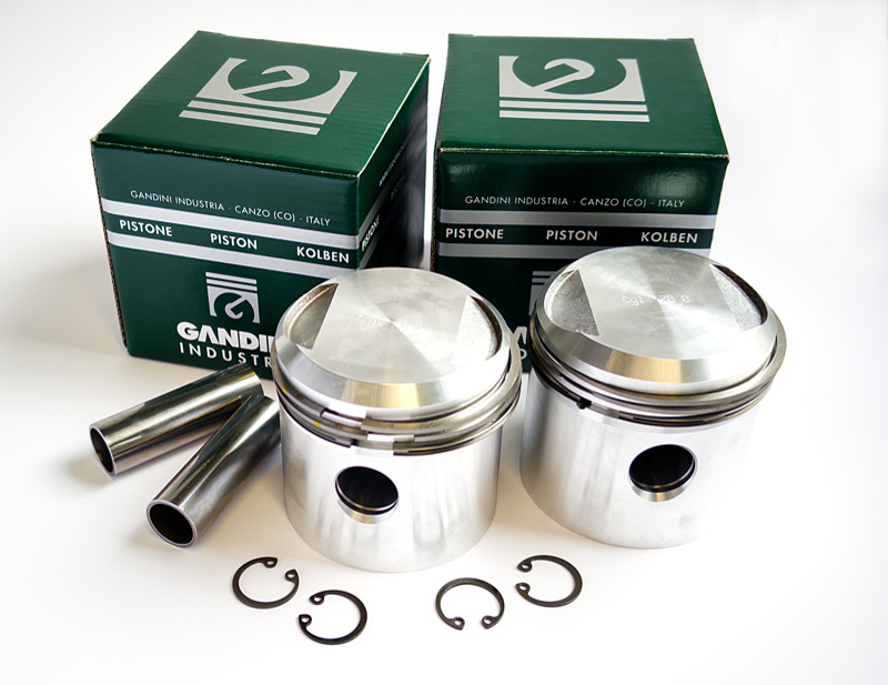 BSA A10 70mm Standard high compression Pistons (Pair) - Motorcycle ...