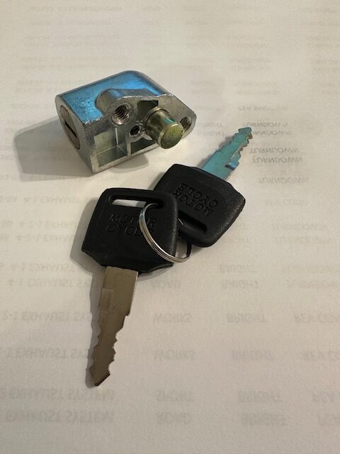 YAMAHA STEERING LOCK ASSEMBLY MODELS 6/7, HS1, LT5, LB50/80, LC50, MA50 ...