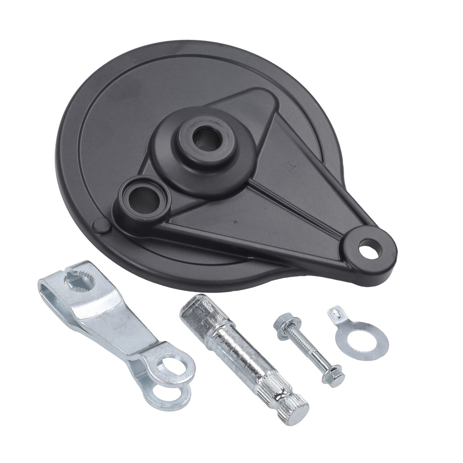 HONDA MB50, MT50, MTX50 Rear Brake Anchor Plate Complete (BLACK ...